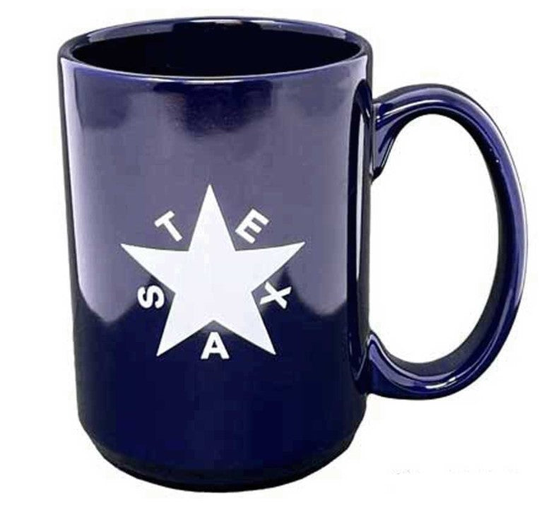 Texas First Flag Mug – The Texas Bucket List Store & Studio