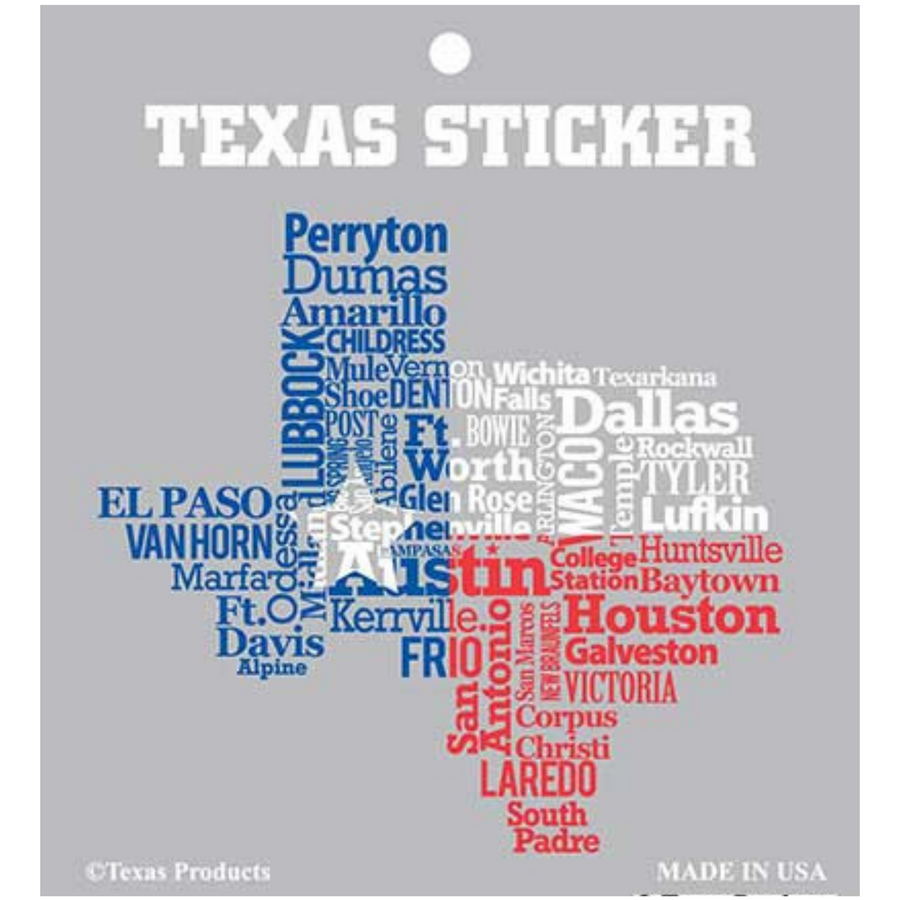 Stickers – The Texas Bucket List Store & Studio